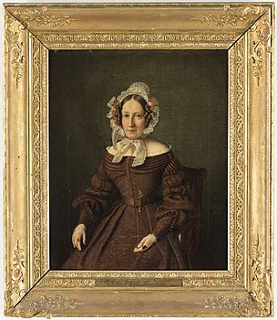 JOHAN FREDRIK MÖLLER, oilmon canvas, signed and dated 1839. - Bukowskis