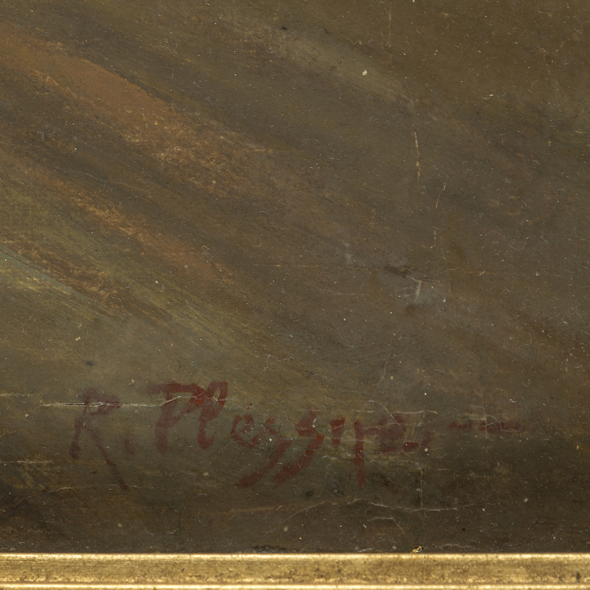 RUDOLF PLESSNER, oil on canvas, signed R. Plessner. - Bukowskis