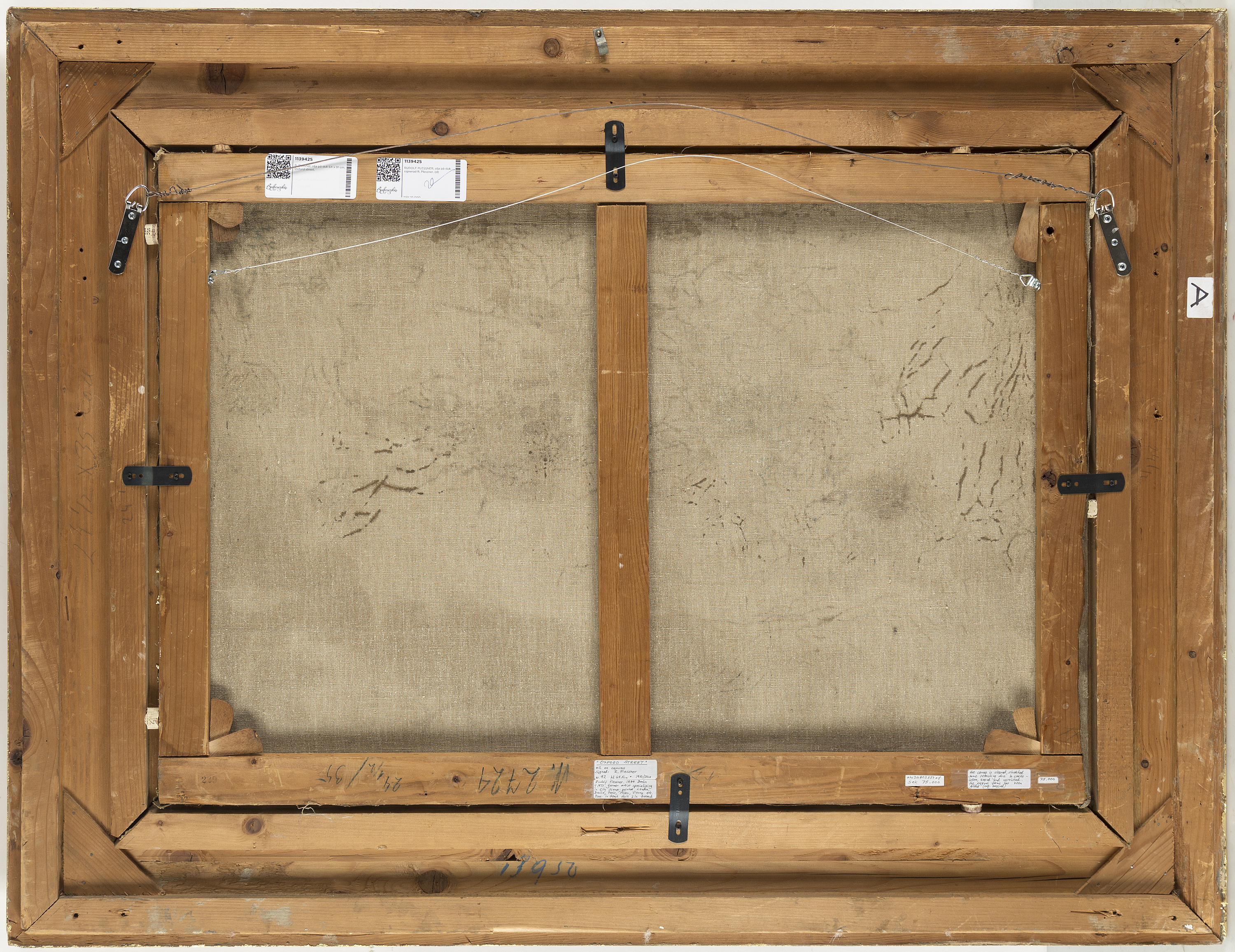 RUDOLF PLESSNER, oil on canvas, signed R. Plessner. - Bukowskis