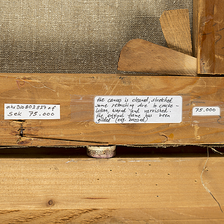 RUDOLF PLESSNER, oil on canvas, signed R. Plessner. - Bukowskis