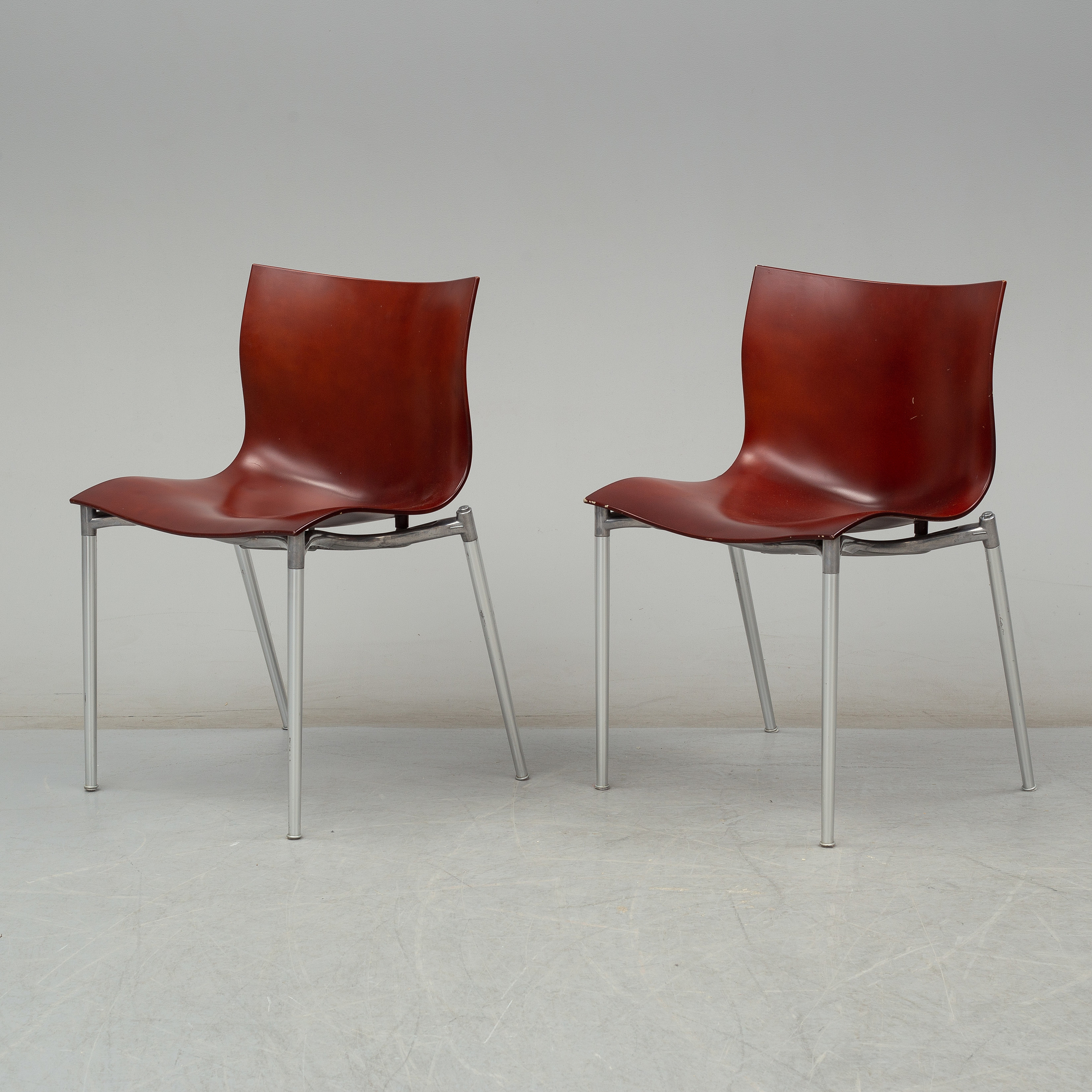A pair of 'Cam el Eon' chairs by Philippe Starck for Ariade, Italy ...