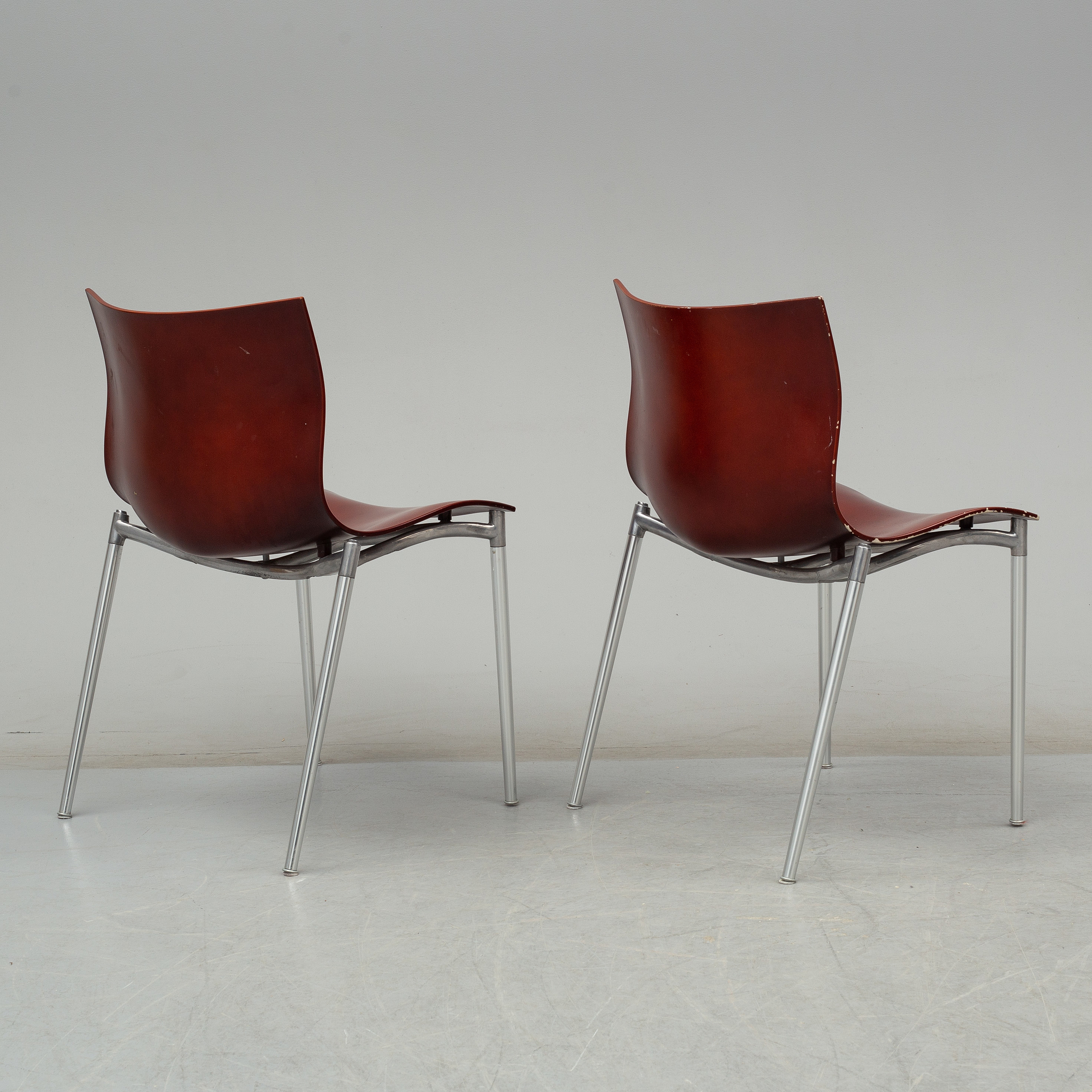A pair of 'Cam el Eon' chairs by Philippe Starck for Ariade, Italy ...