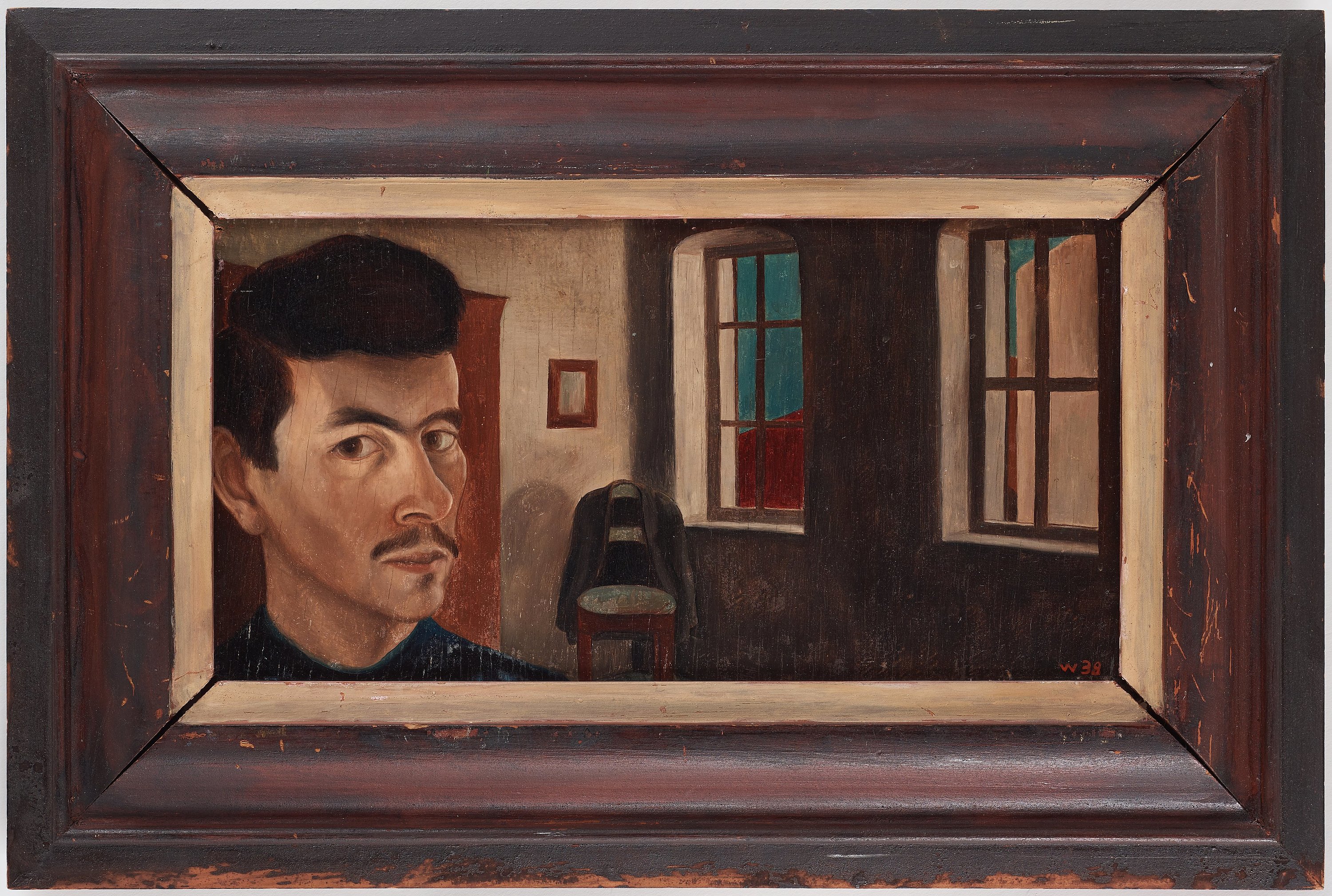 Peter Weiss, "Självporträtt i Carabietta". - Bukowskis