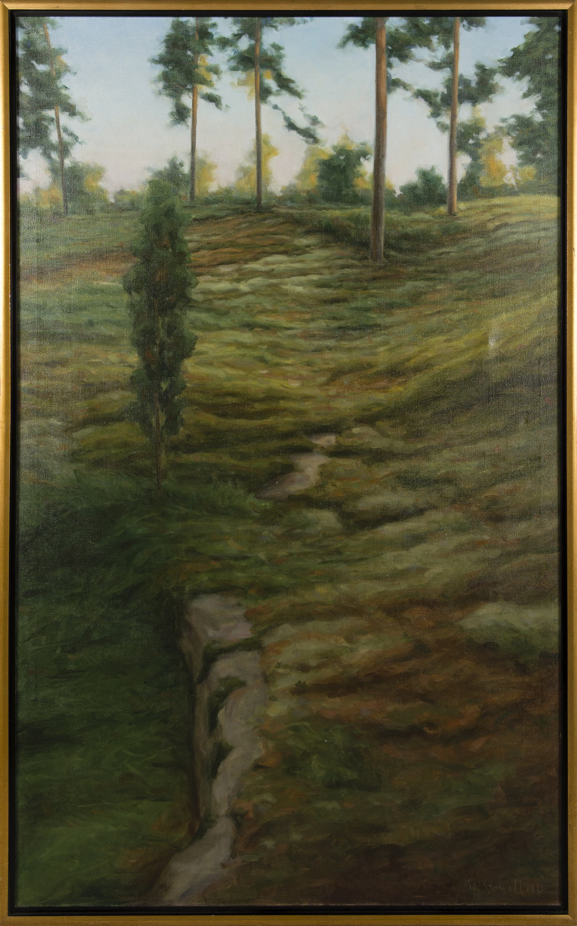 KAJ STENVALL, öljy kankaalle, signeerattu ja päivätty 1981. - Bukowskis