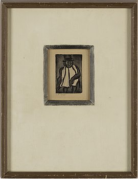 GEORGES ROUAULT, etching, signed and dated 1929, from the edition of ...