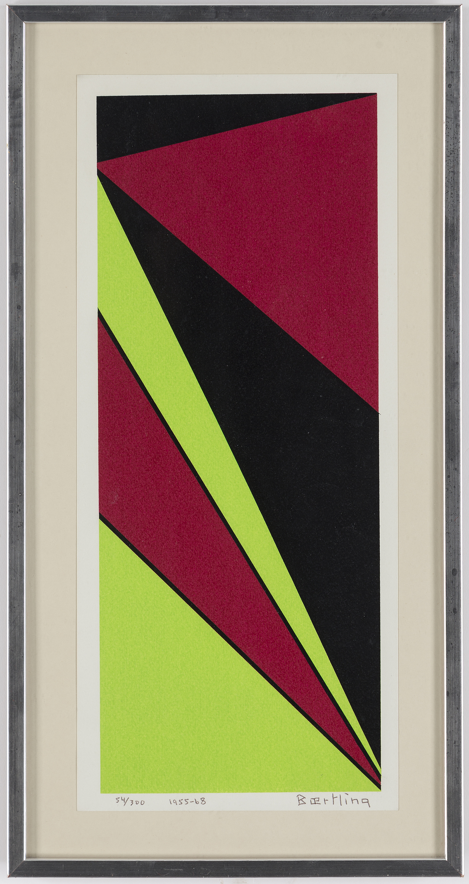 OLLE BAERTLING, seriegrafi, 1955-68, signerad 54/300. - Bukowskis
