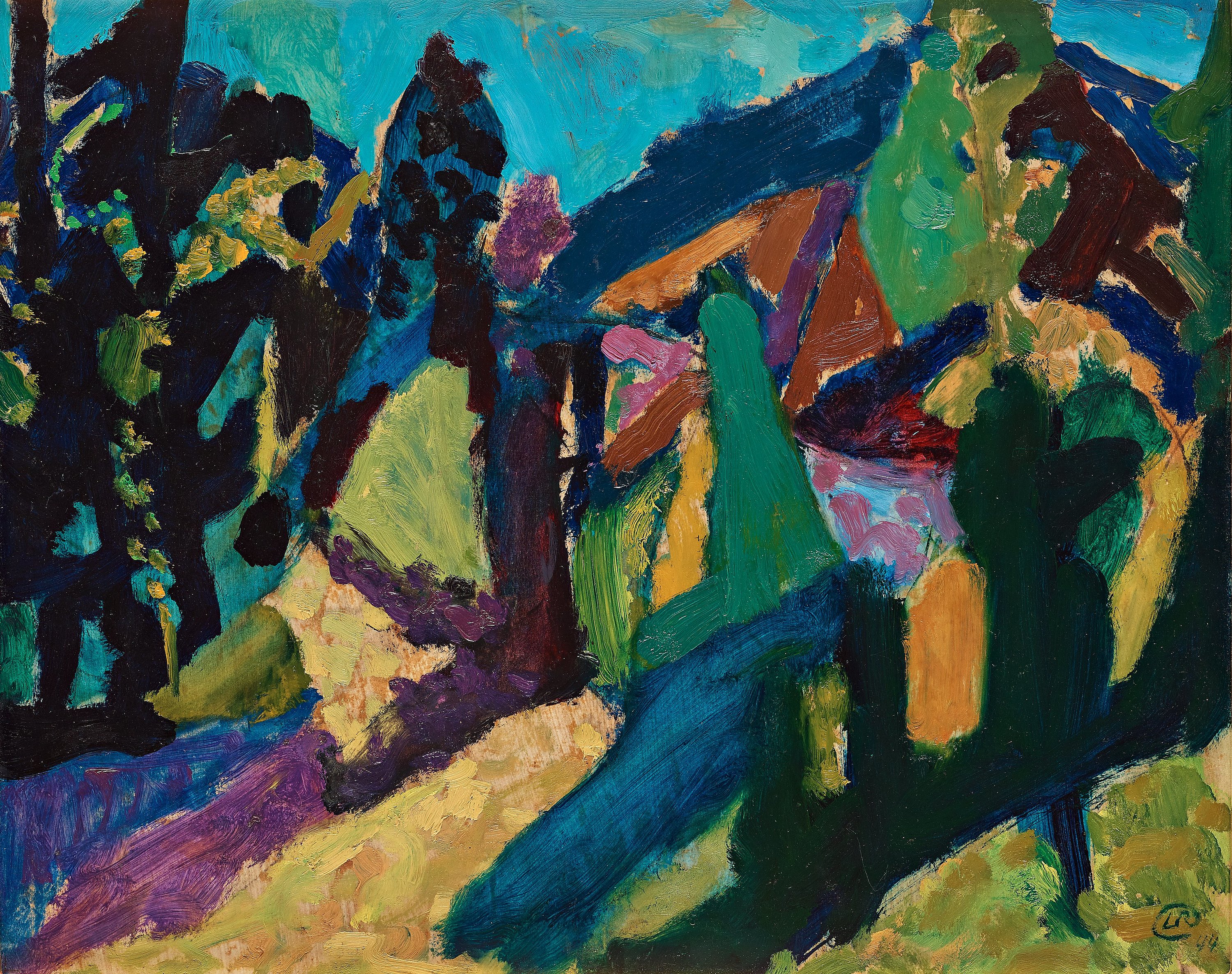 Lennart Rodhe, "Skog". - Bukowskis