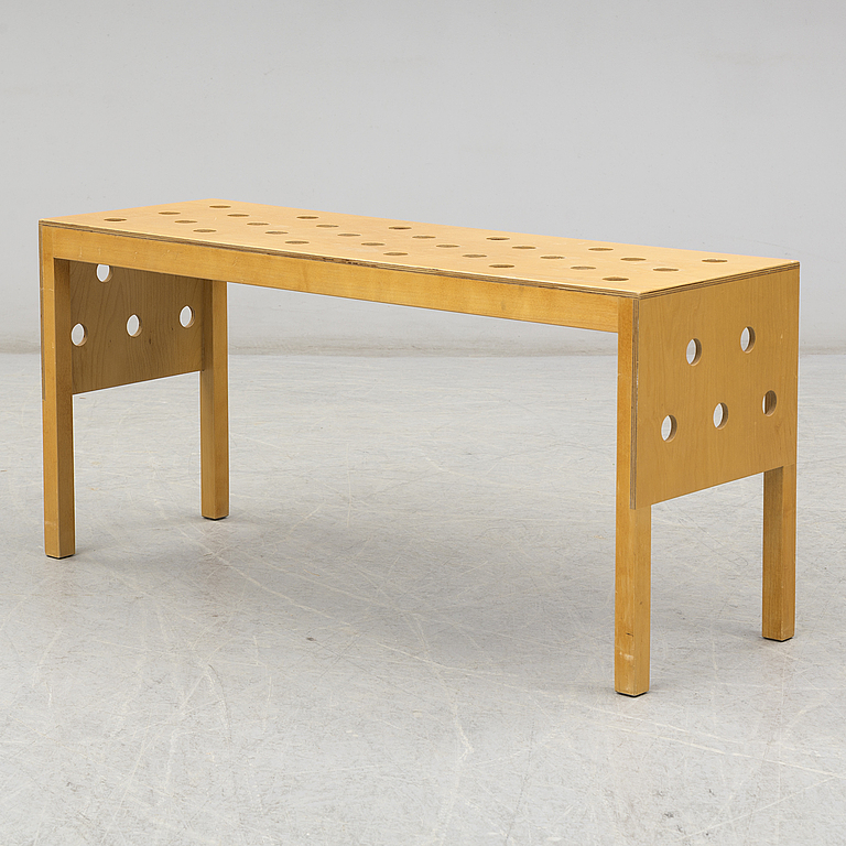THOMAS SANDELL, an 'Air' birch bench from Asplund, 1990-tal. - Bukowskis