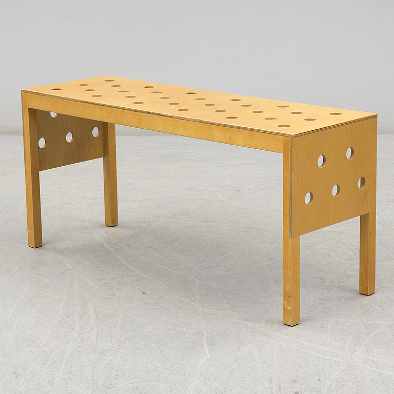 THOMAS SANDELL, an 'Air' birch bench from Asplund, 1990-tal. - Bukowskis