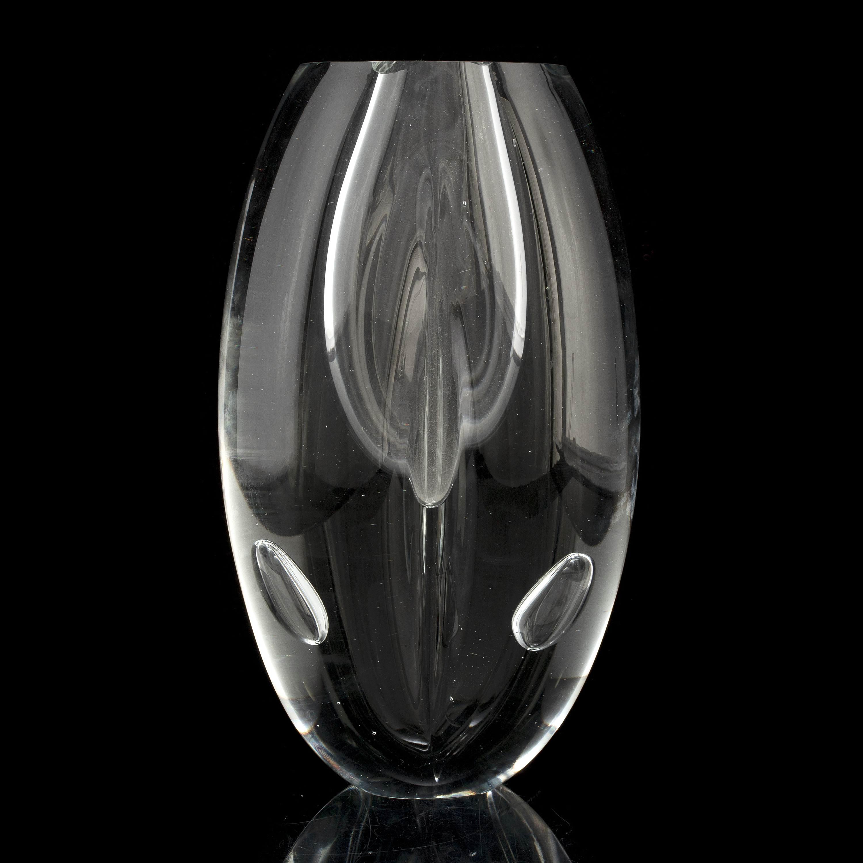 TIMO SARPANEVA, a 'Claritas' glass sculpture/vase for Iittala 1984 ...