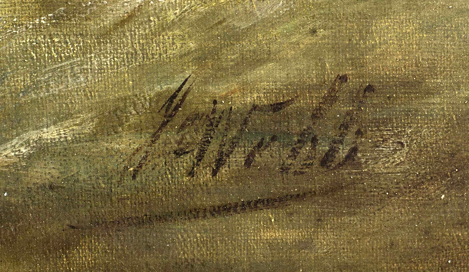 JAMES WEBB, oil on canvas, signed. - Bukowskis