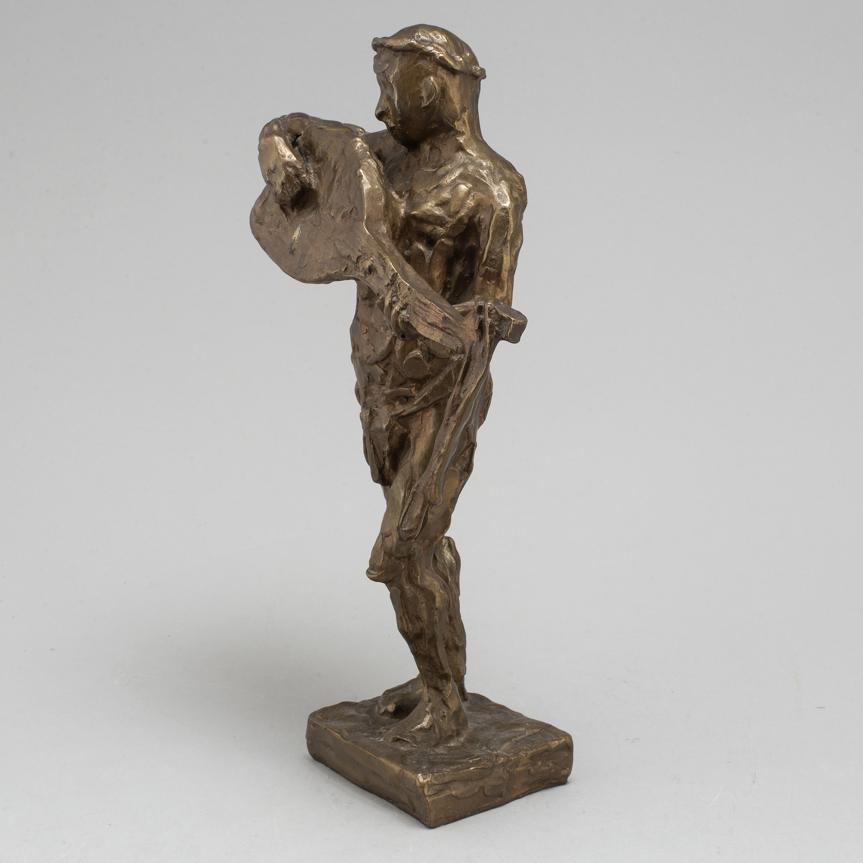 ASTRI BERGMAN-TAUBE, skulptur, patrinerad brons, Herman Bergman ...