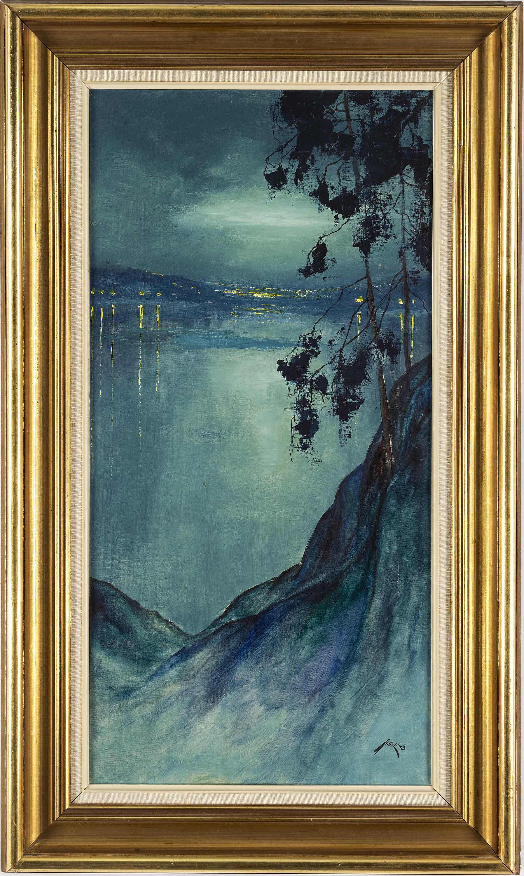 AXEL LIND, olja på duk, signerad. - Bukowskis