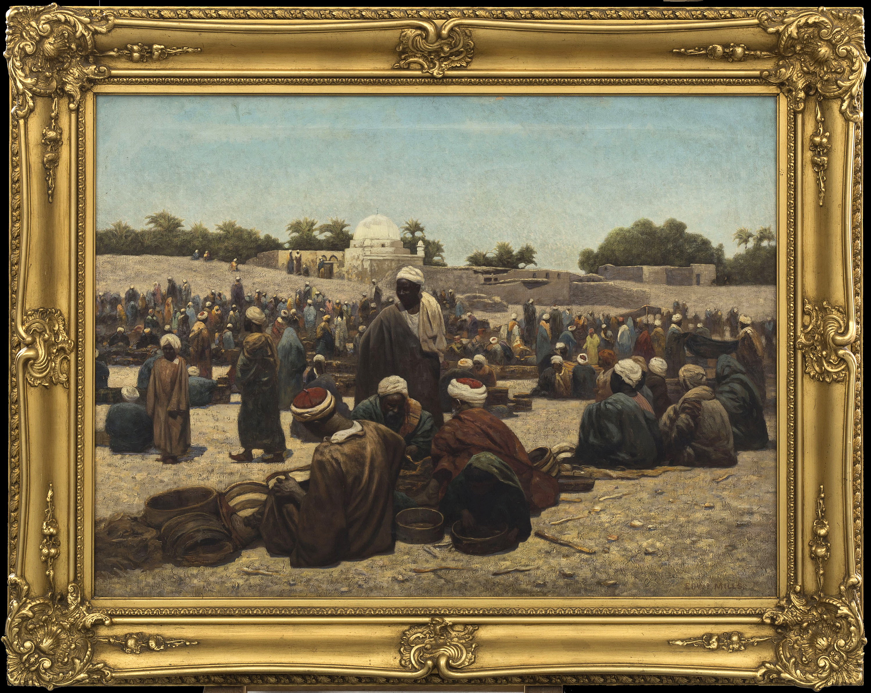 EDWARD MILLS, olja på duk, signerad. - Bukowskis