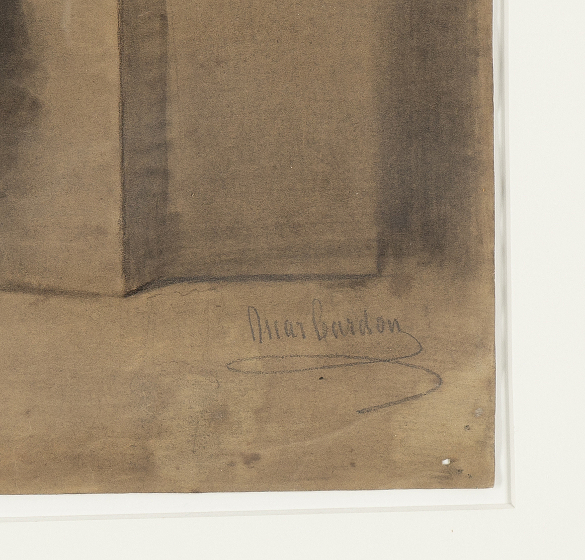 OSCAR CARDON, drawing, signed and dated 1843. - Bukowskis