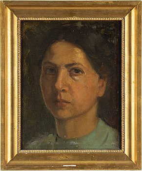 KARL ISAKSON, oil on canvas, certified Dr. Gustaf Engwall on separate ...