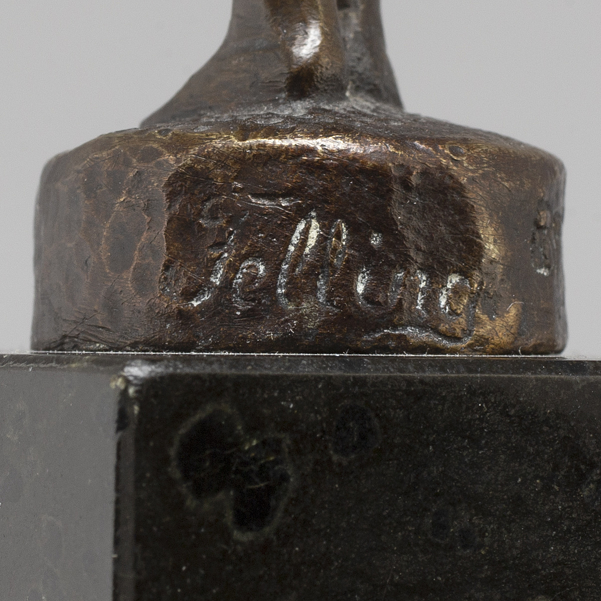 JULIUS SCHMIDT-FELLING, sculptures, a pair, bronze, signed. - Bukowskis