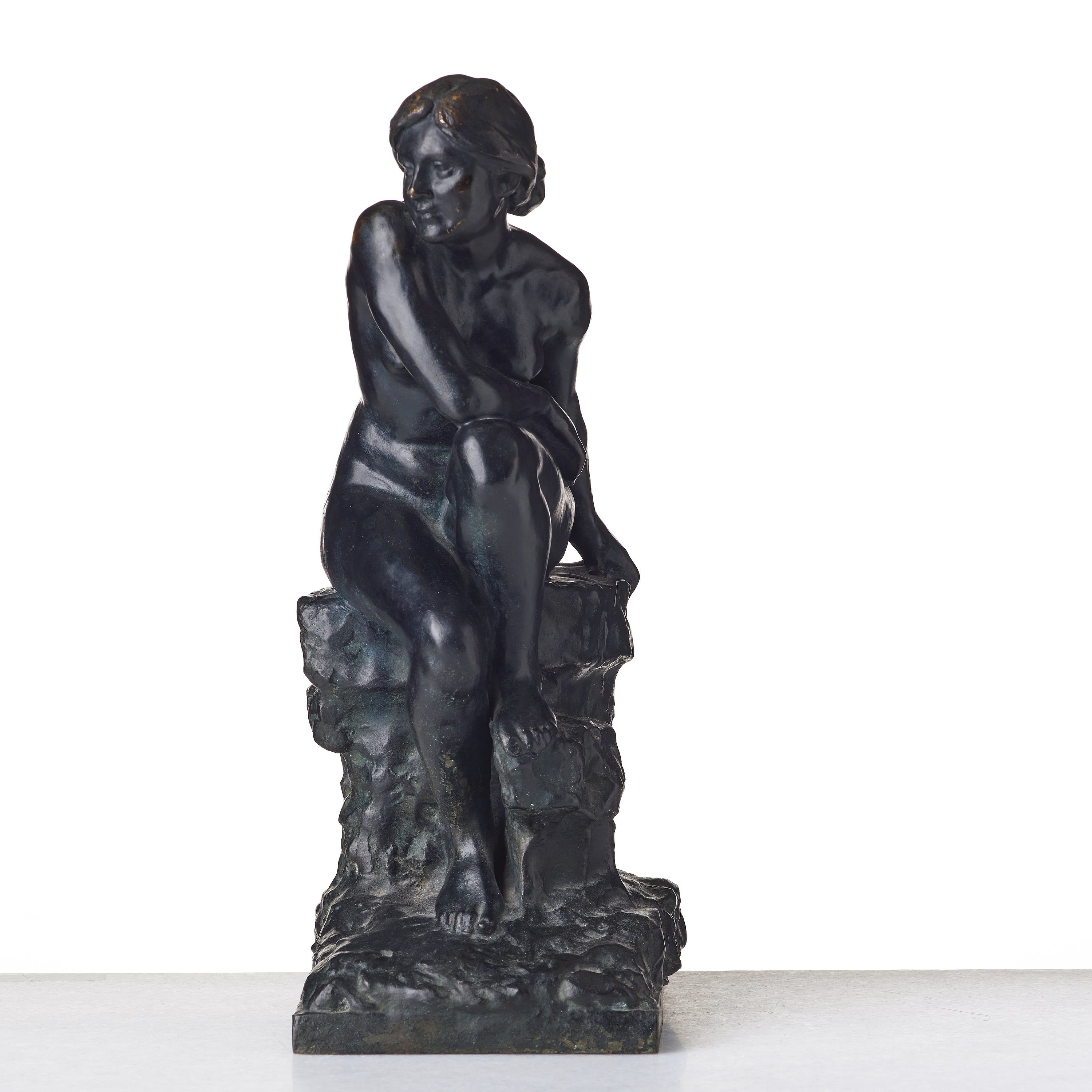 PAUL PAULIN, Sculpture. Bronze. Signed and dated 1902. Height 38 cm ...