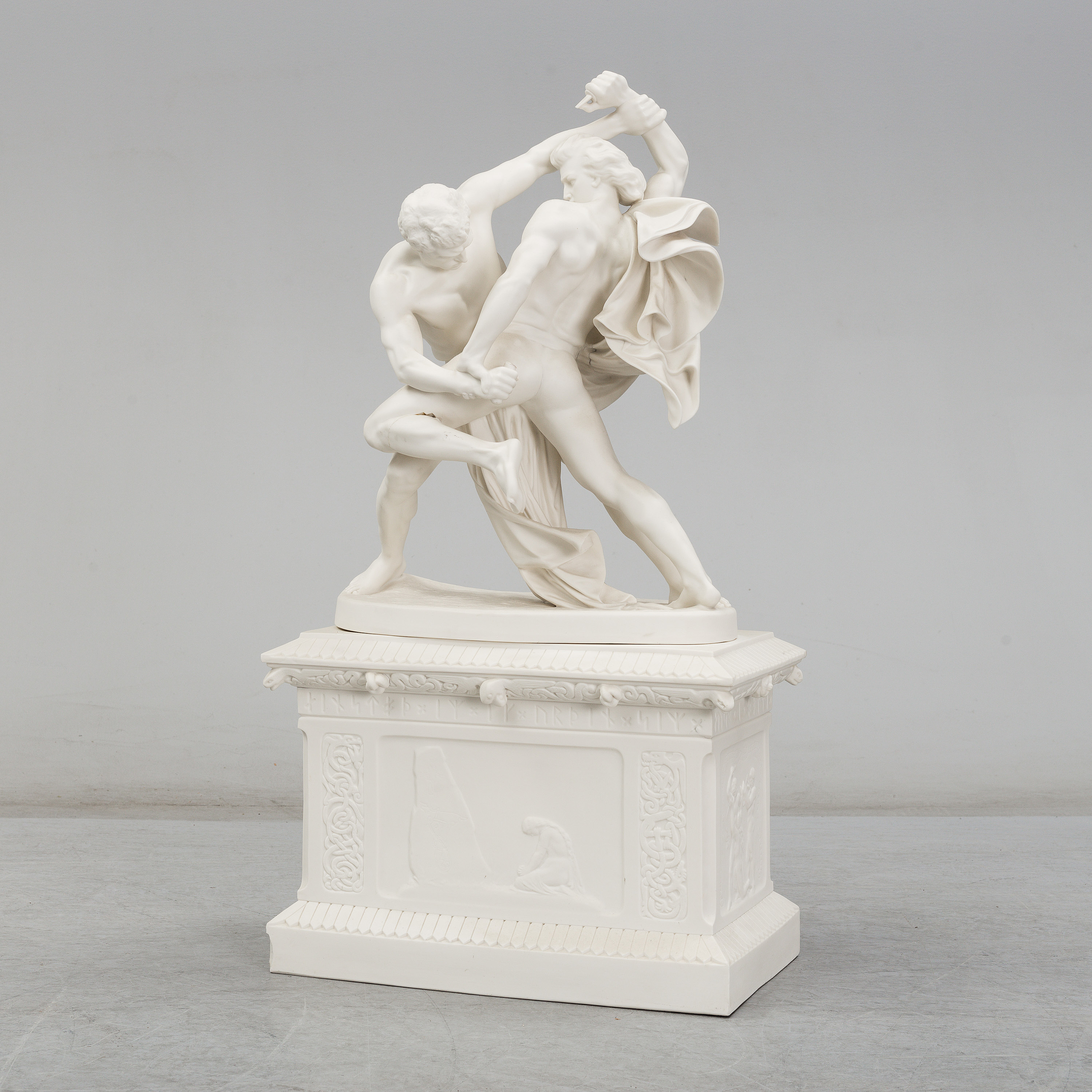 JOHAN PETER MOLIN, efter. Skulptur, parian, Gustavsberg. - Bukowskis