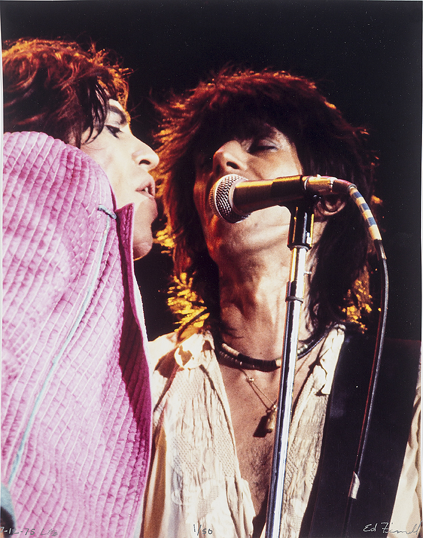 EDWARD FINNELL, fotografi, Rolling Stones, Signerat Ed Finnell, daterat ...