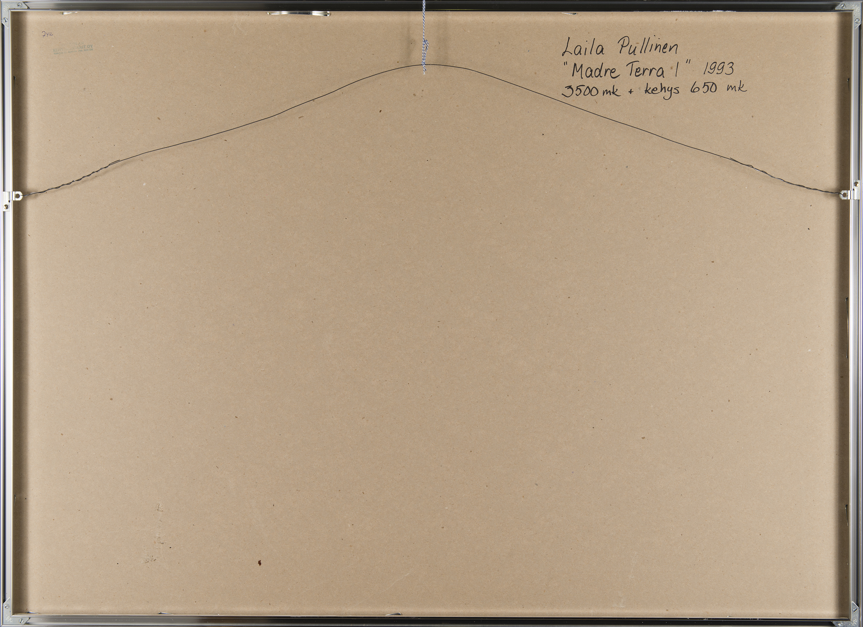 LAILA PULLINEN, lithograph, signed and dated -93, numbered 24/75. - Bukowskis