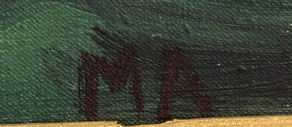 MAJ ARNELL, oil on canvas, signed. - Bukowskis