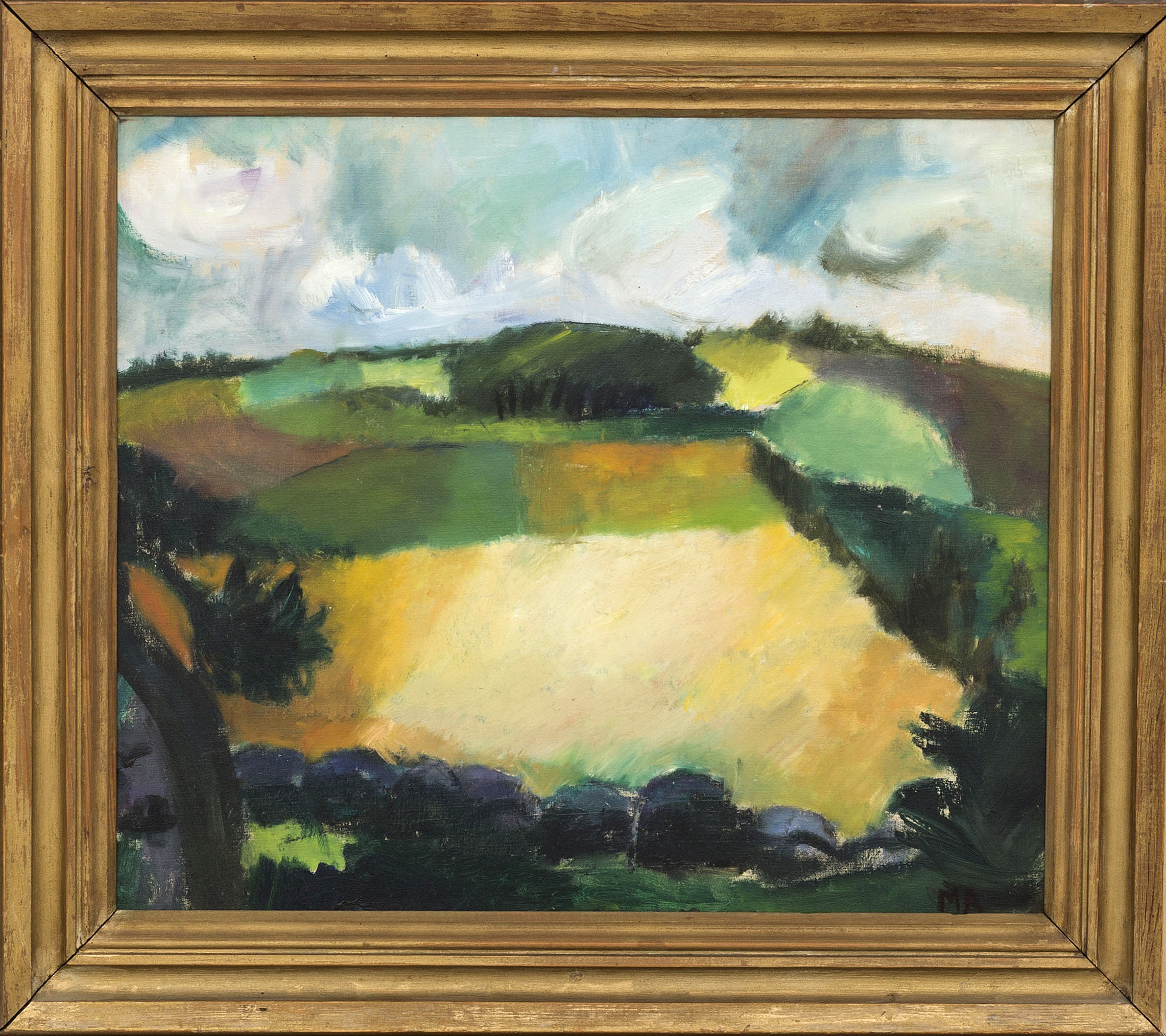 MAJ ARNELL, oil on canvas, signed. - Bukowskis