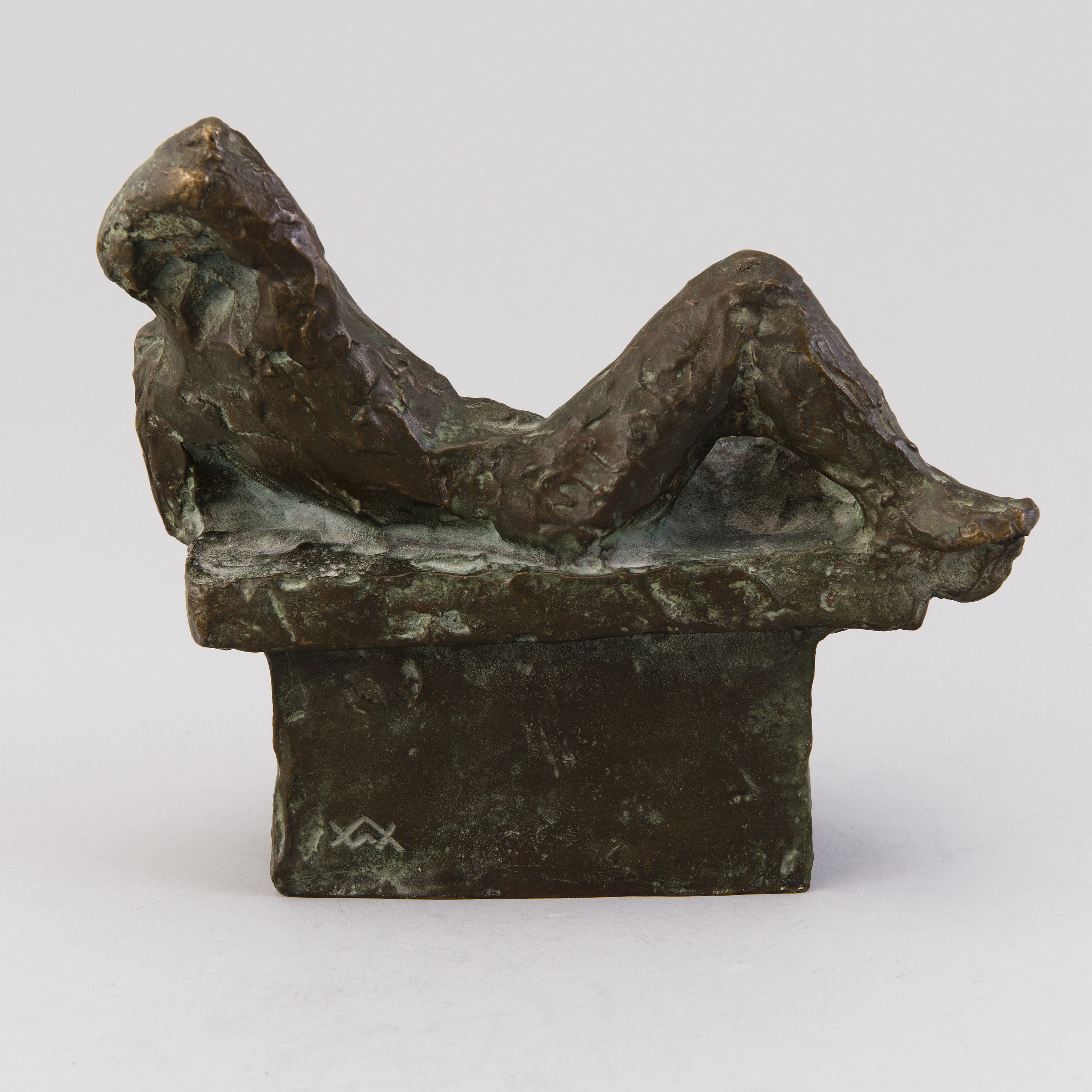 WÄINÖ AALTONEN, skulptur, brons, monogramsignerad. - Bukowskis