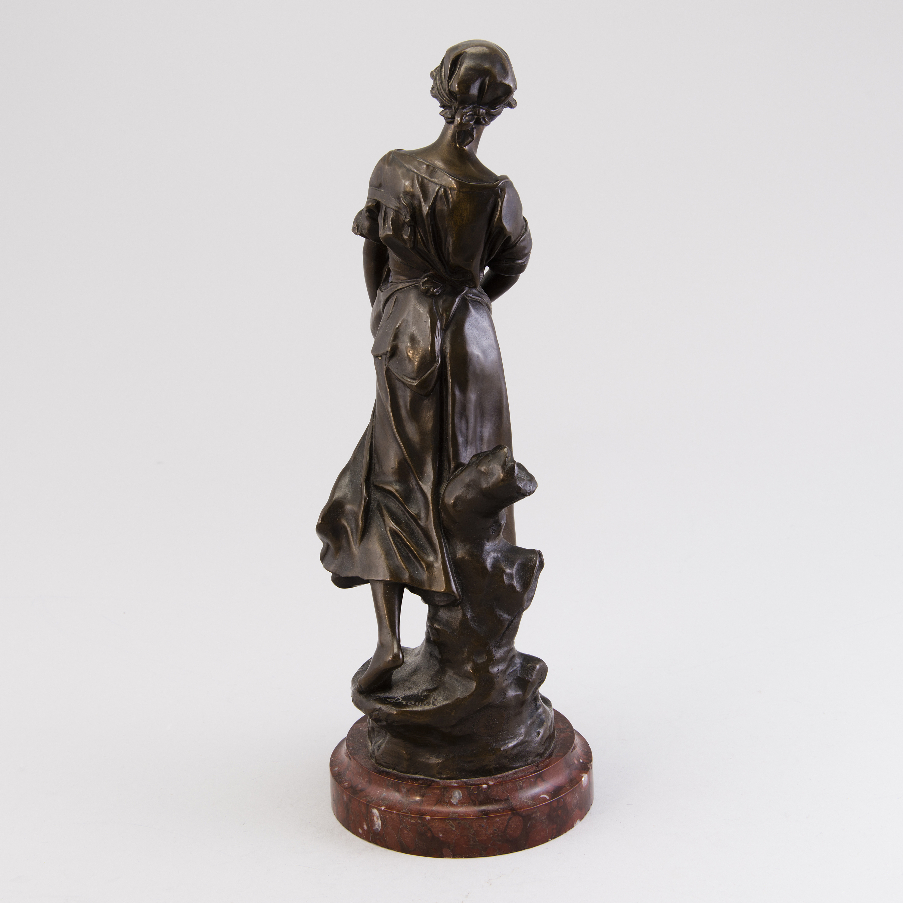 EDOUARD DROUOT, bronze, signed. - Bukowskis