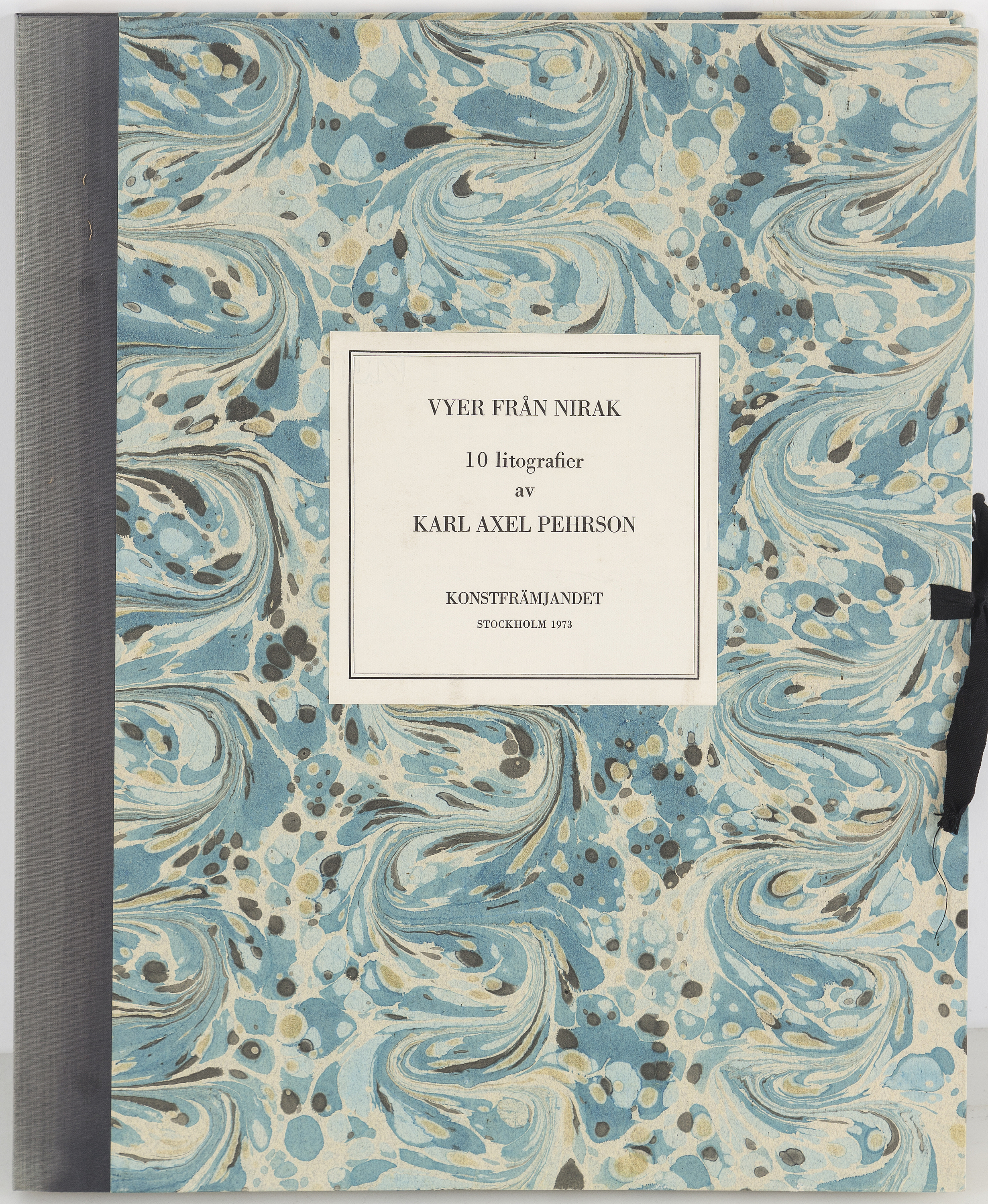 KARL AXEL PEHRSON, PORTFOLIO with 10 lithographs, signed 240/285 ...