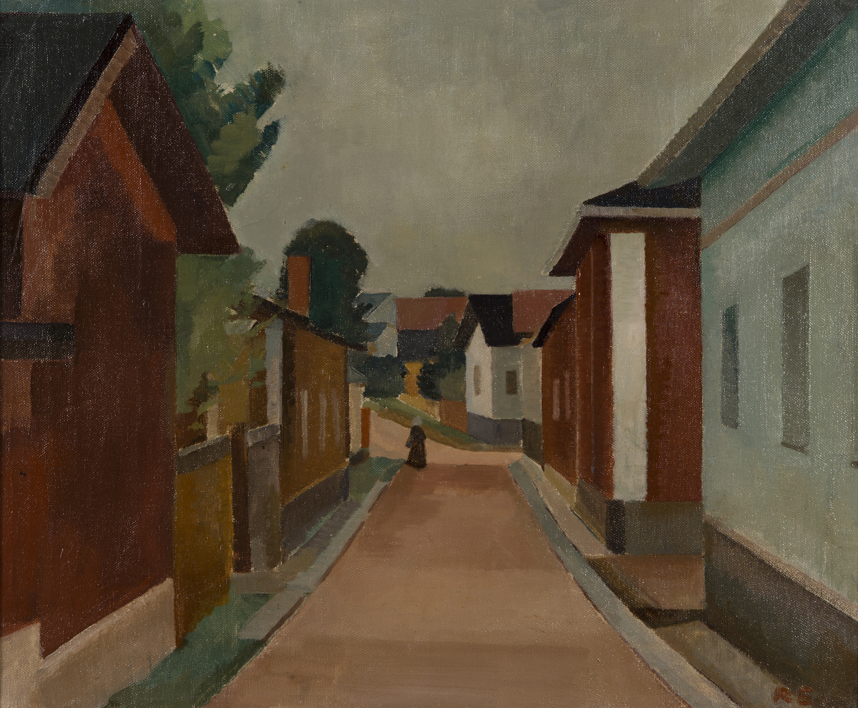 RAGNAR EKELUND, oil on canvas, signed. - Bukowskis