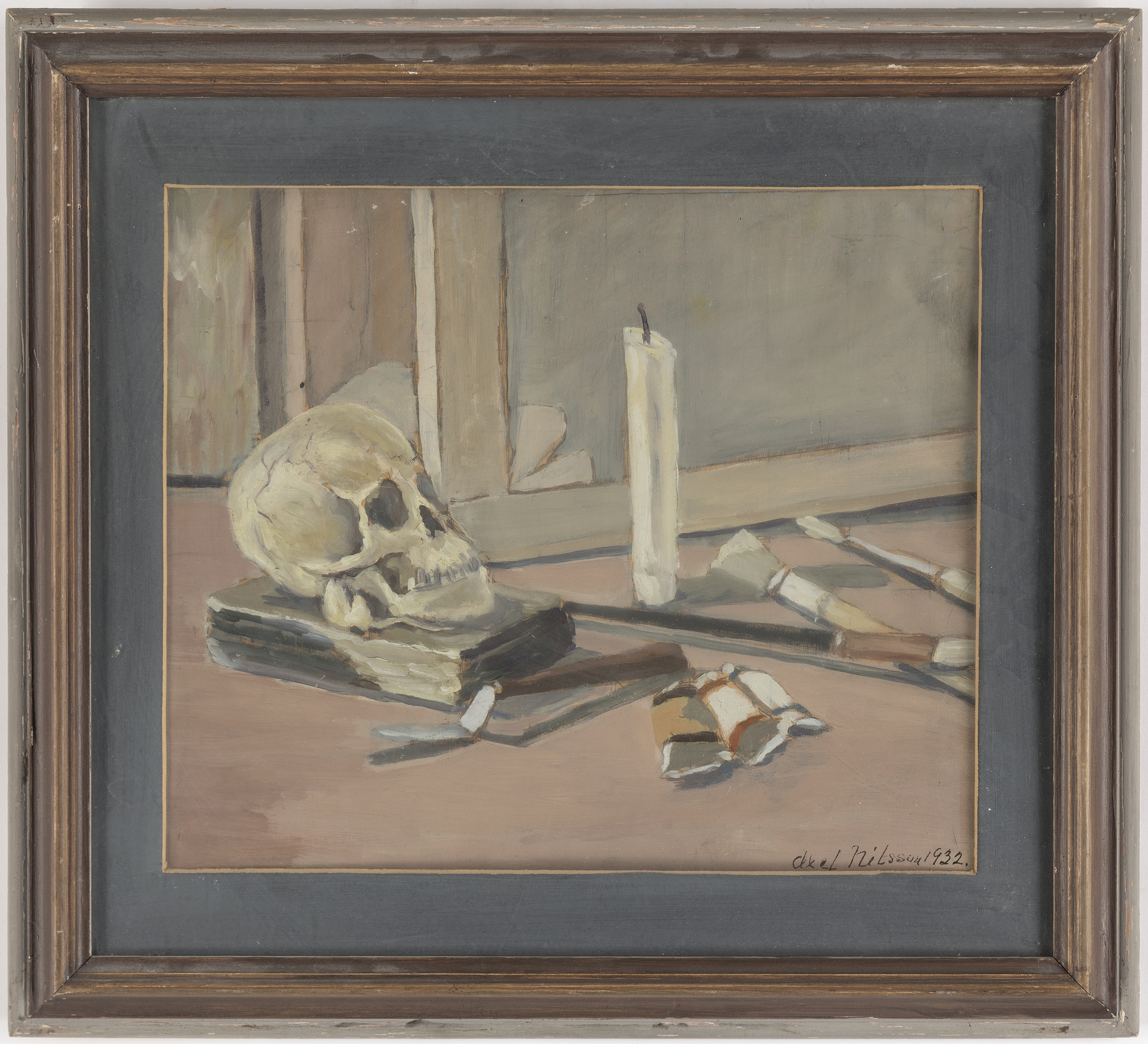 AXEL NILSSON, oil on board, signed axel nilsson and dated 1932. - Bukowskis