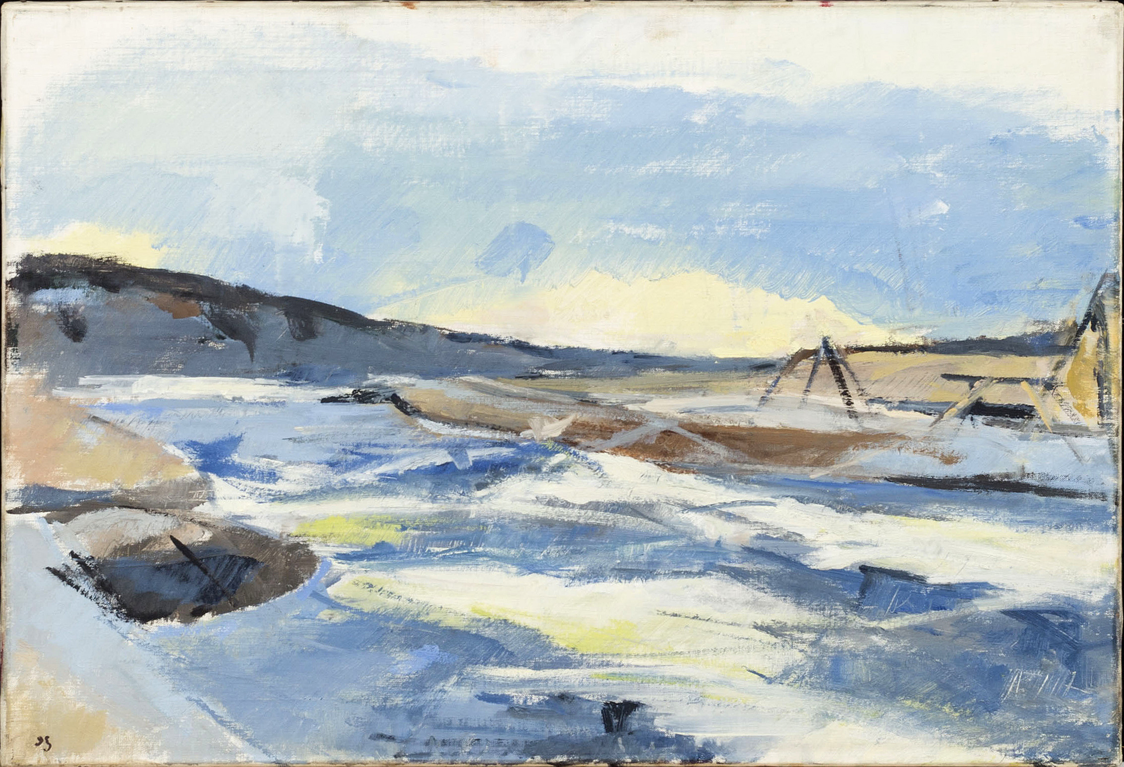 HUGO ZUHR, oil on canvas signed. - Bukowskis