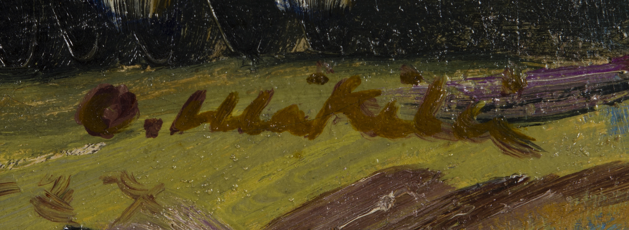 OTTO MÄKILÄ, olja på duk, signerad och daterad -27. - Bukowskis