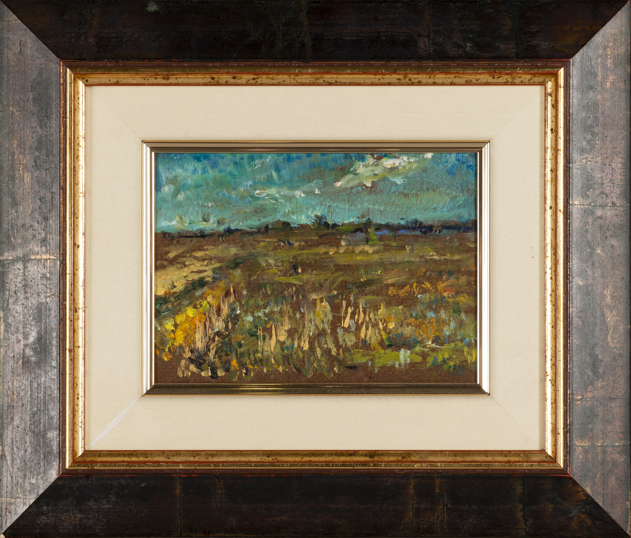 AIMO KANERVA, oil on board, signed AK -39. - Bukowskis