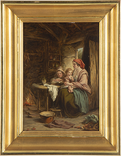 JOHN FAED, in the manner of, oil on panel, bears signature. - Bukowskis