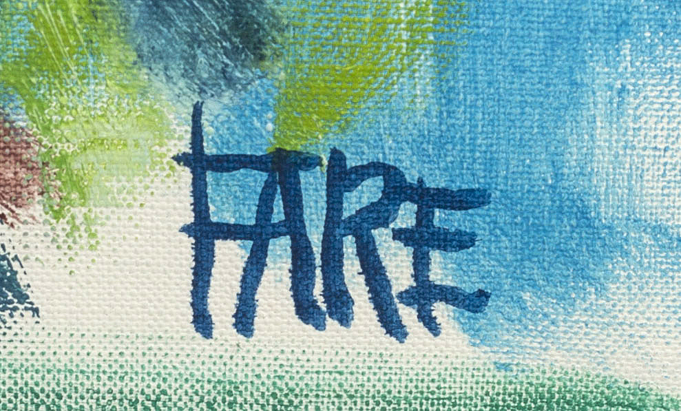 LEOPOLD FARE, oil on canvas, signed. - Bukowskis