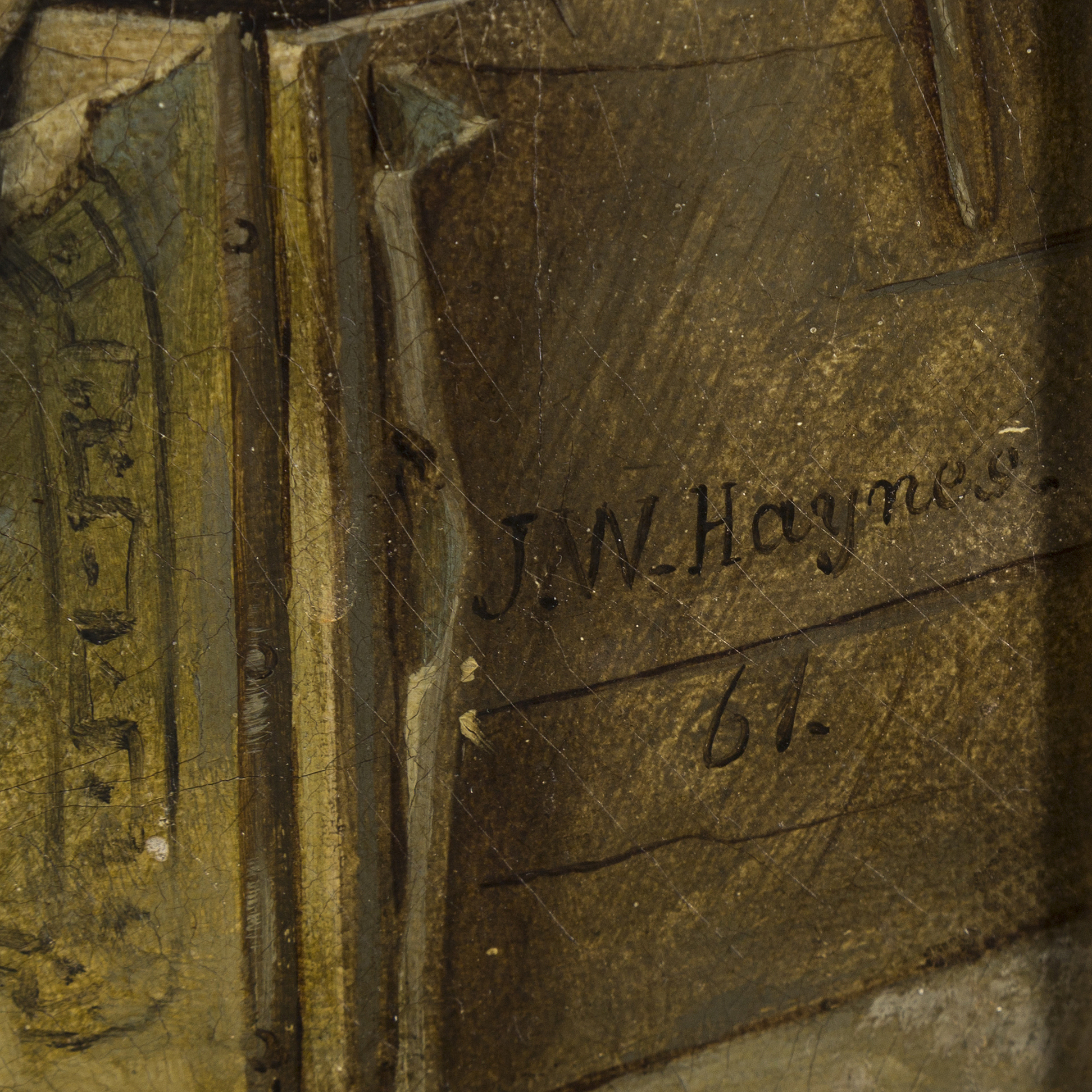 JOHN WILLIAM HAYNES, oil on canvas, signed and dated -61. - Bukowskis