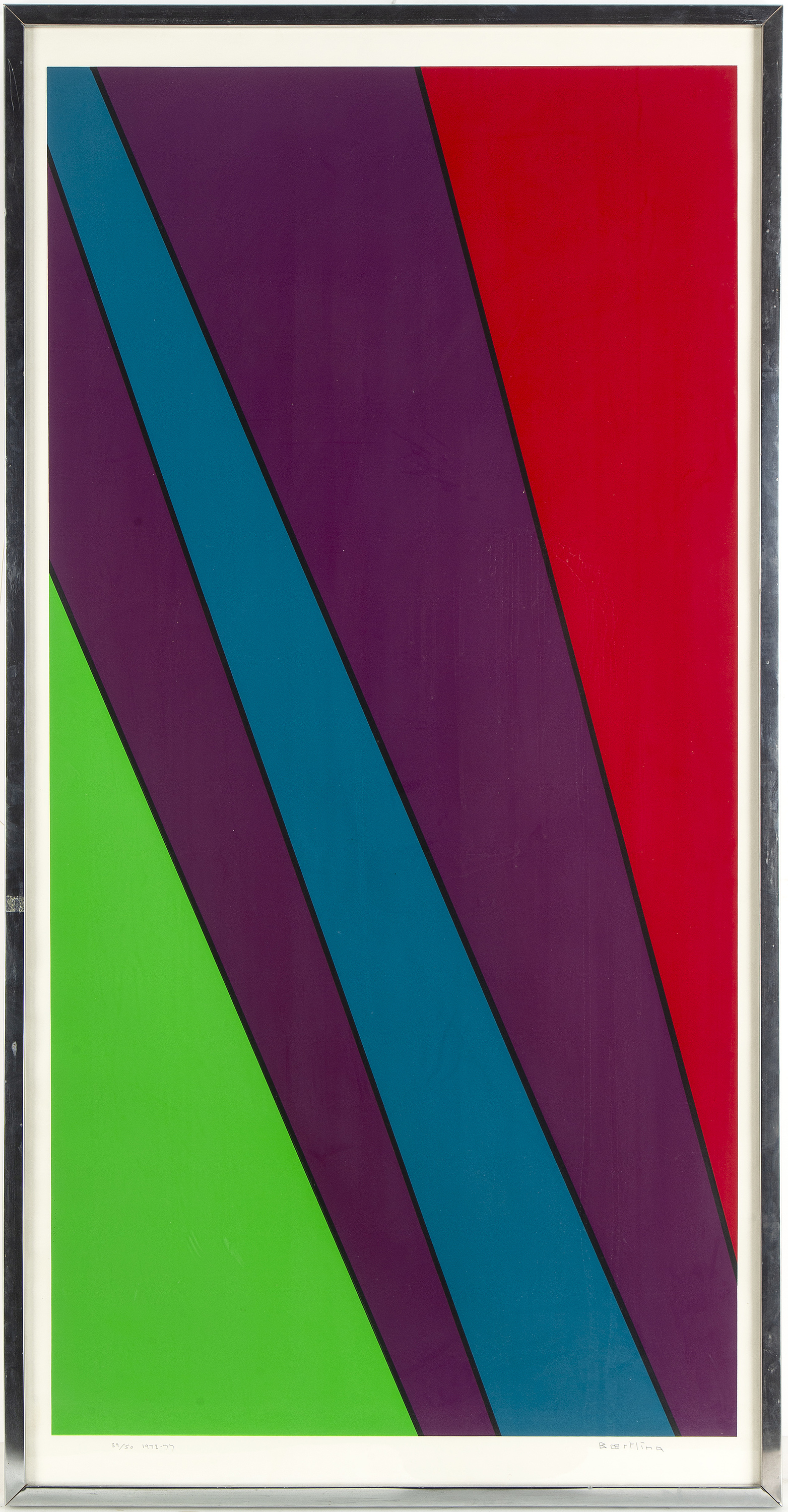OLLE BAERTLING, colour serigraph signed and numbered 39/50. - Bukowskis