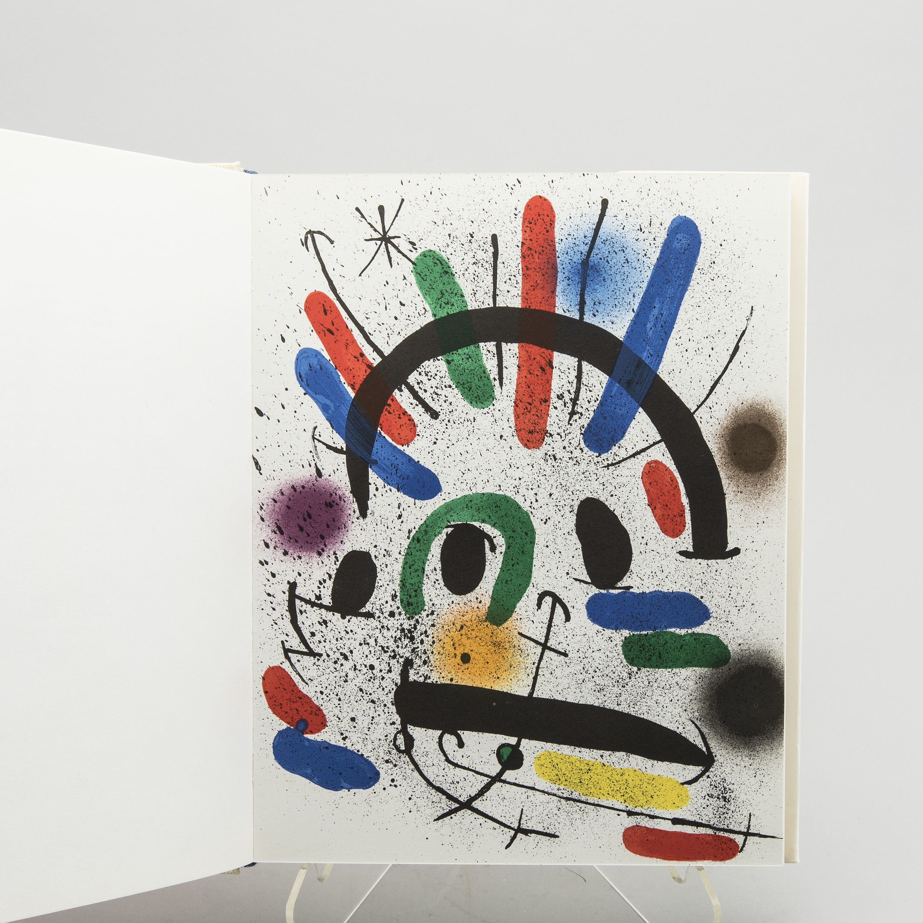 JOAN MIRÓ, book whit 12 lithographs in color, "Joan Miró Lithographies ...