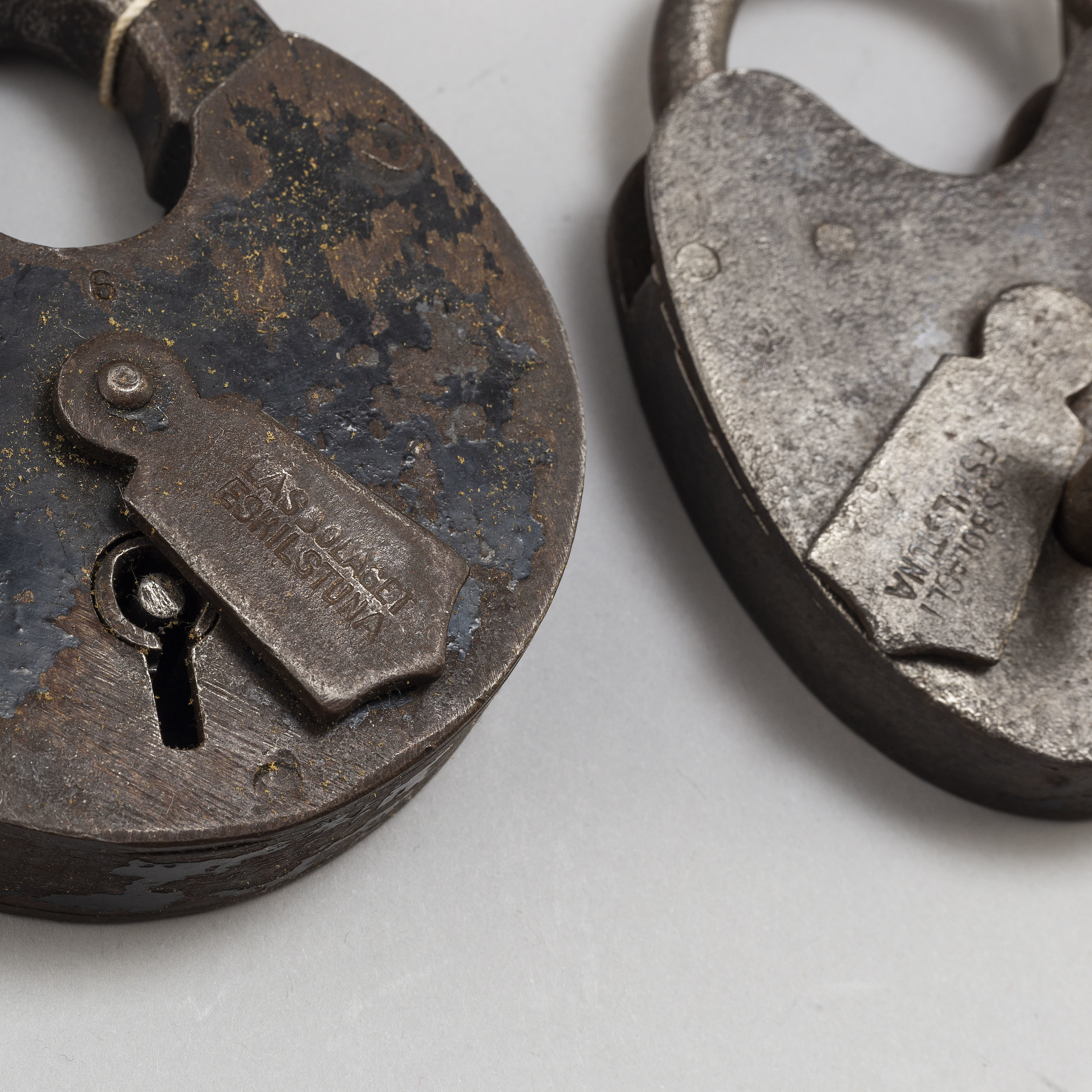 a set of 6 padlocks, 18th-19th century. - Bukowskis