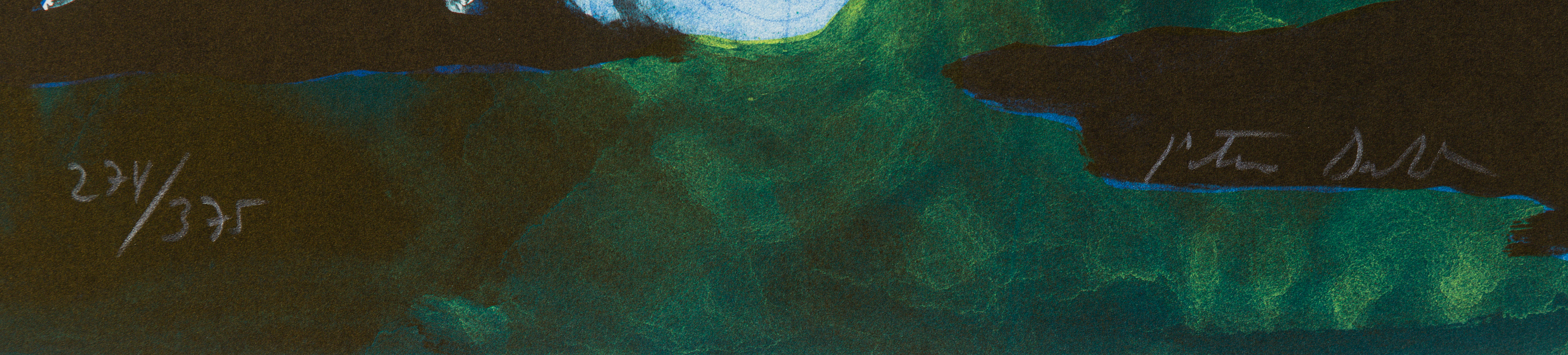 PETER DAHL, mapp, "Farmors hus", bestående av 4 signerad och numrerade ...