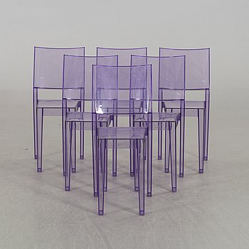 A SET OF 6 PHILIPPE STARCK "LA MARIE" CHAIRS BY KARTELL. - Bukowskis