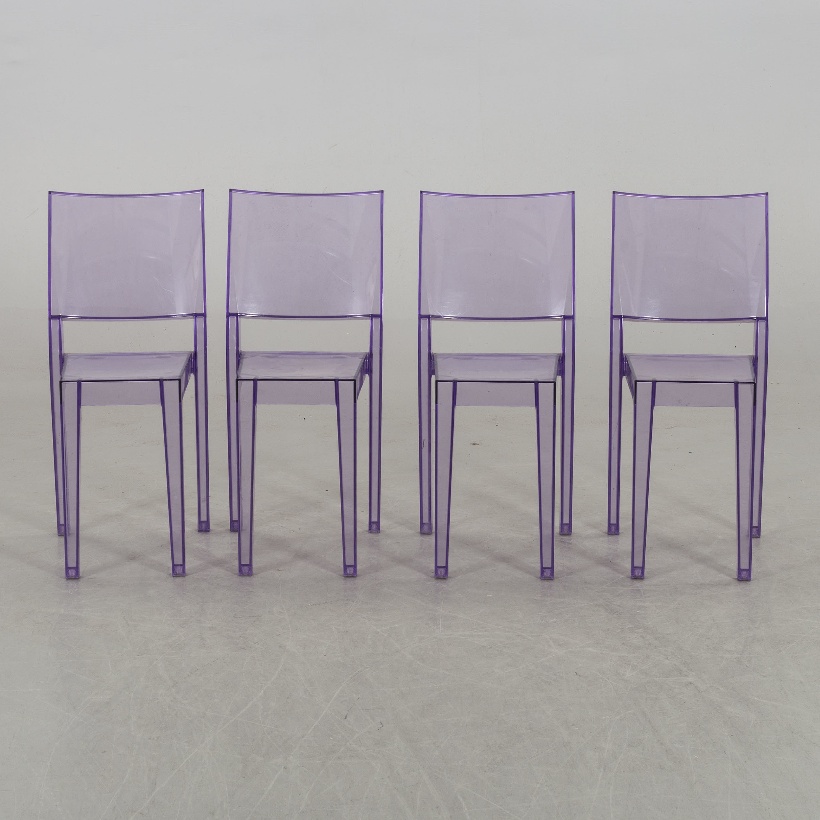 A SET OF 6 PHILIPPE STARCK "LA MARIE" CHAIRS BY KARTELL. - Bukowskis