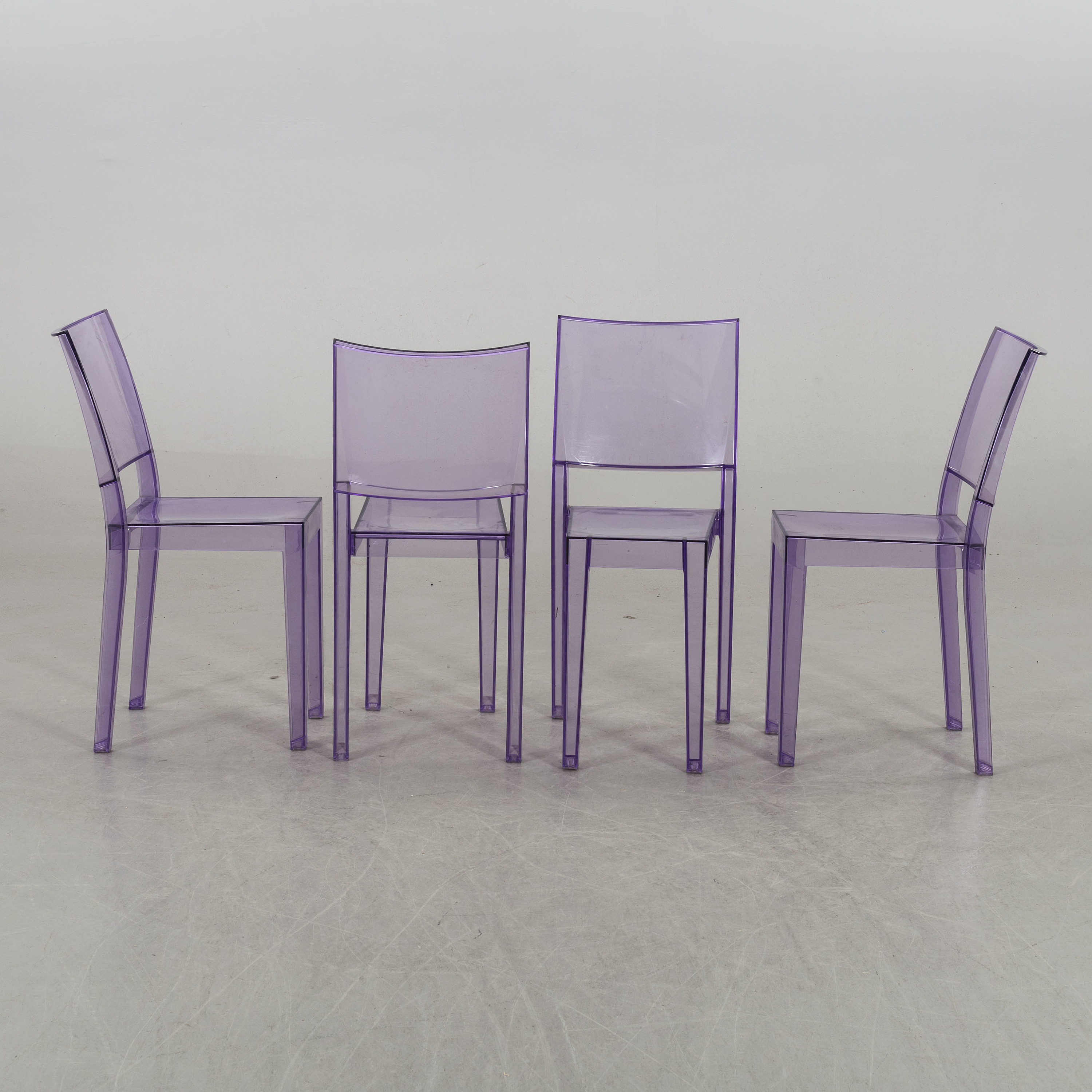 A SET OF 6 PHILIPPE STARCK "LA MARIE" CHAIRS BY KARTELL. - Bukowskis