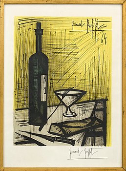 BERNARD BUFFET, a lithograph in color, signed whit pencil. - Bukowskis