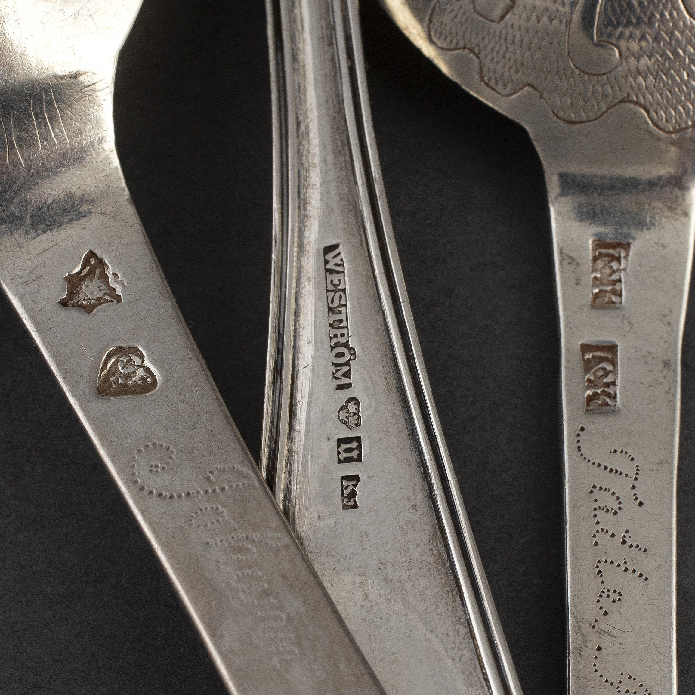 SKEDAR, 14 st, silver, 1800-tal. - Bukowskis