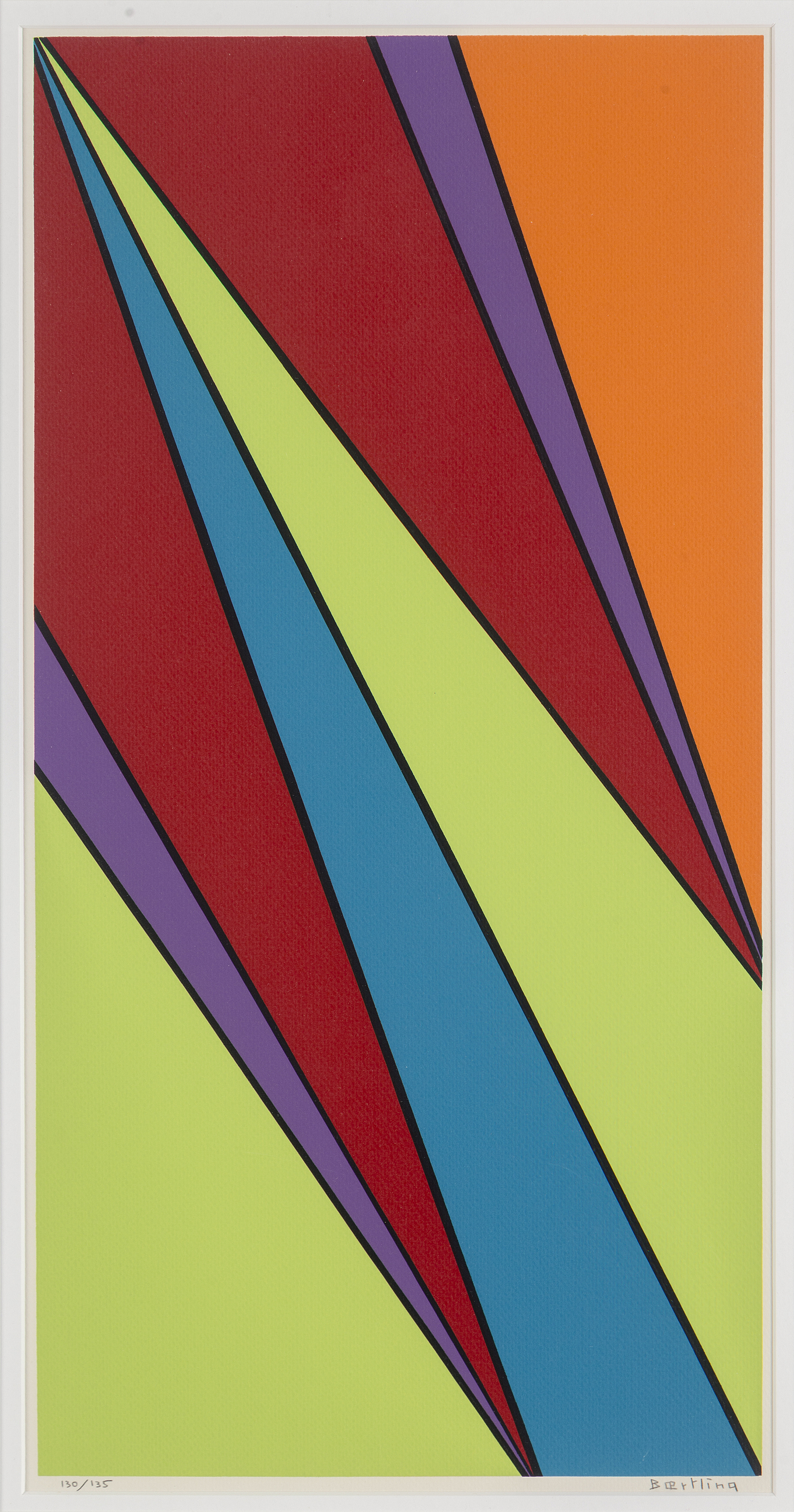 OLLE BAERTLING, serigrafi, signerad 130/135. - Bukowskis