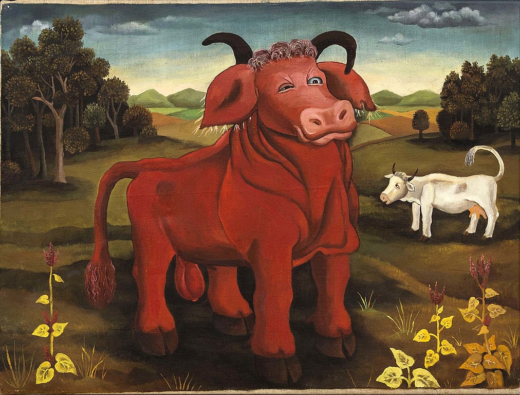 IVAN GENERALIC, olja på duk osignerad, bok medföljer. - Bukowskis