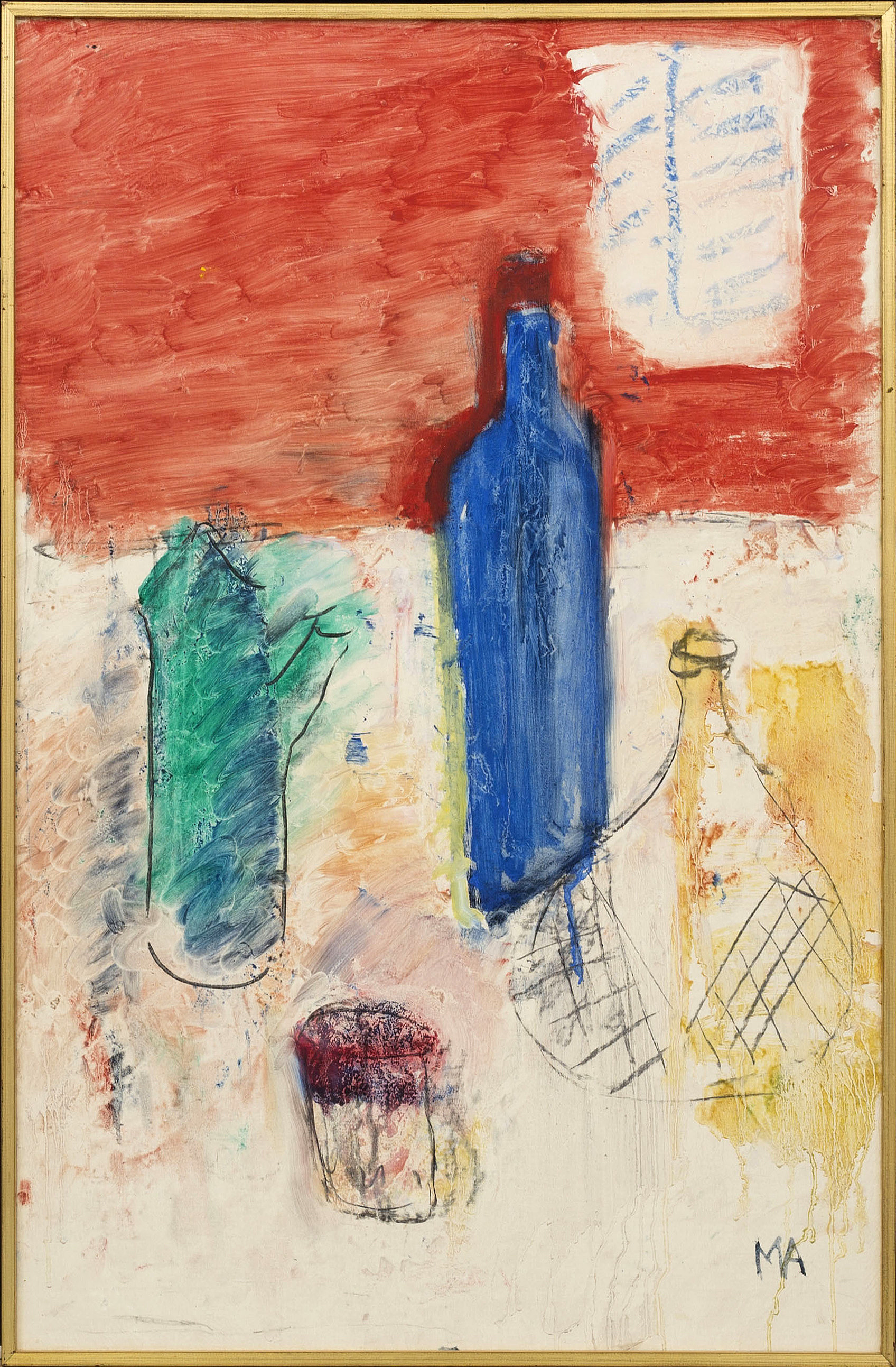 MAJ ARNELL, oil on canvas, signed, dated a tergo 96. - Bukowskis